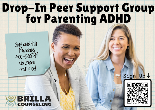 Drop-In Peer Support Group for Parenting ADHD — Zencare